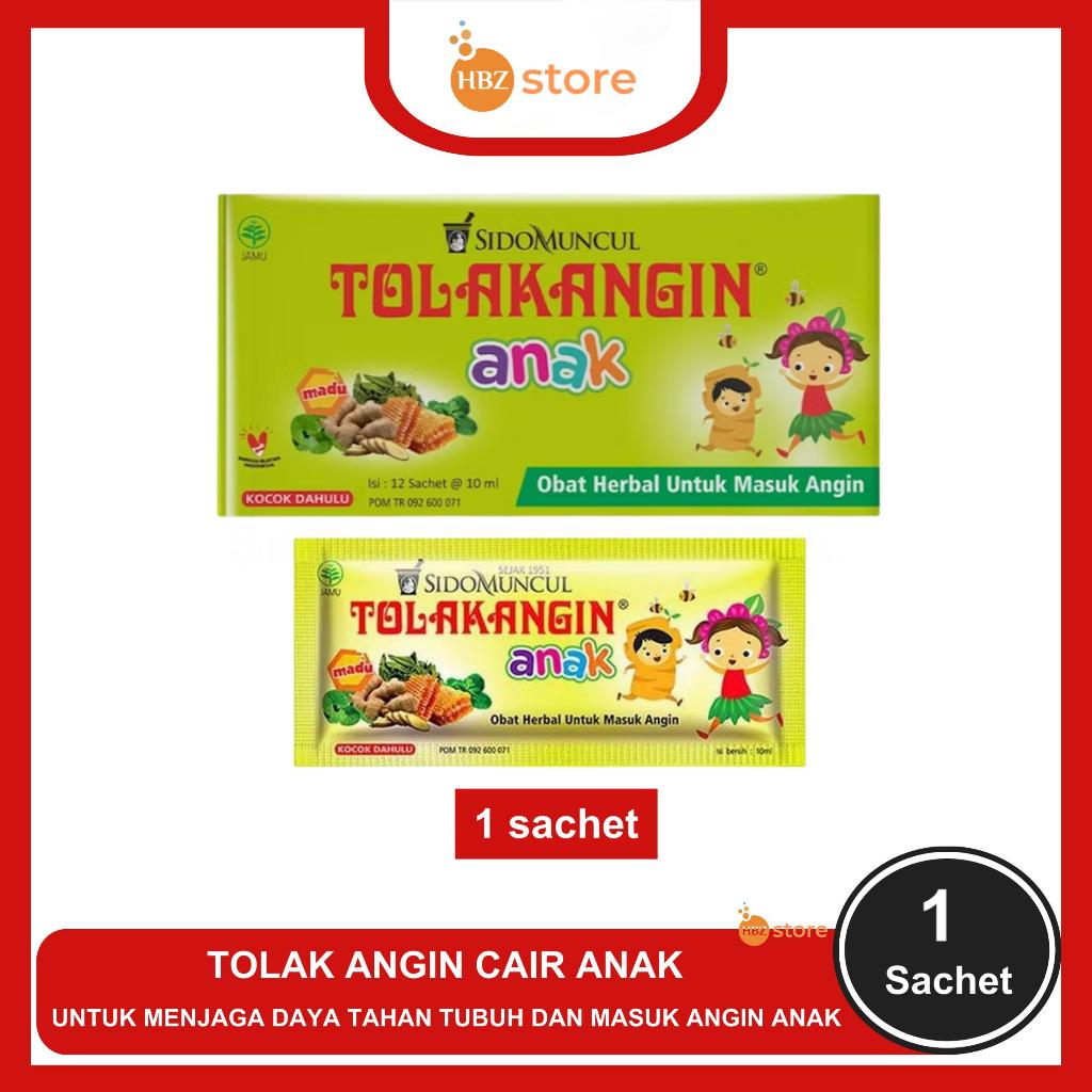 Jual Tolak Angin Anak Cair 1 Sachet - Menjaga Daya Tahan Tubuh dan ...