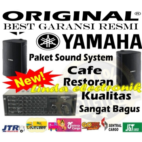 Jual paket sound system cafe restoran yamaha vs6 2bh hardwell rv3000 | Shopee Indonesia