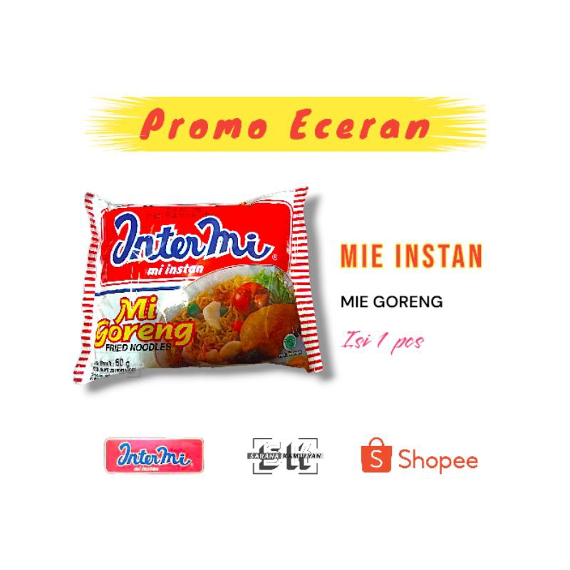Jual Intermi Mie Instan rasa Mie Goreng | Shopee Indonesia