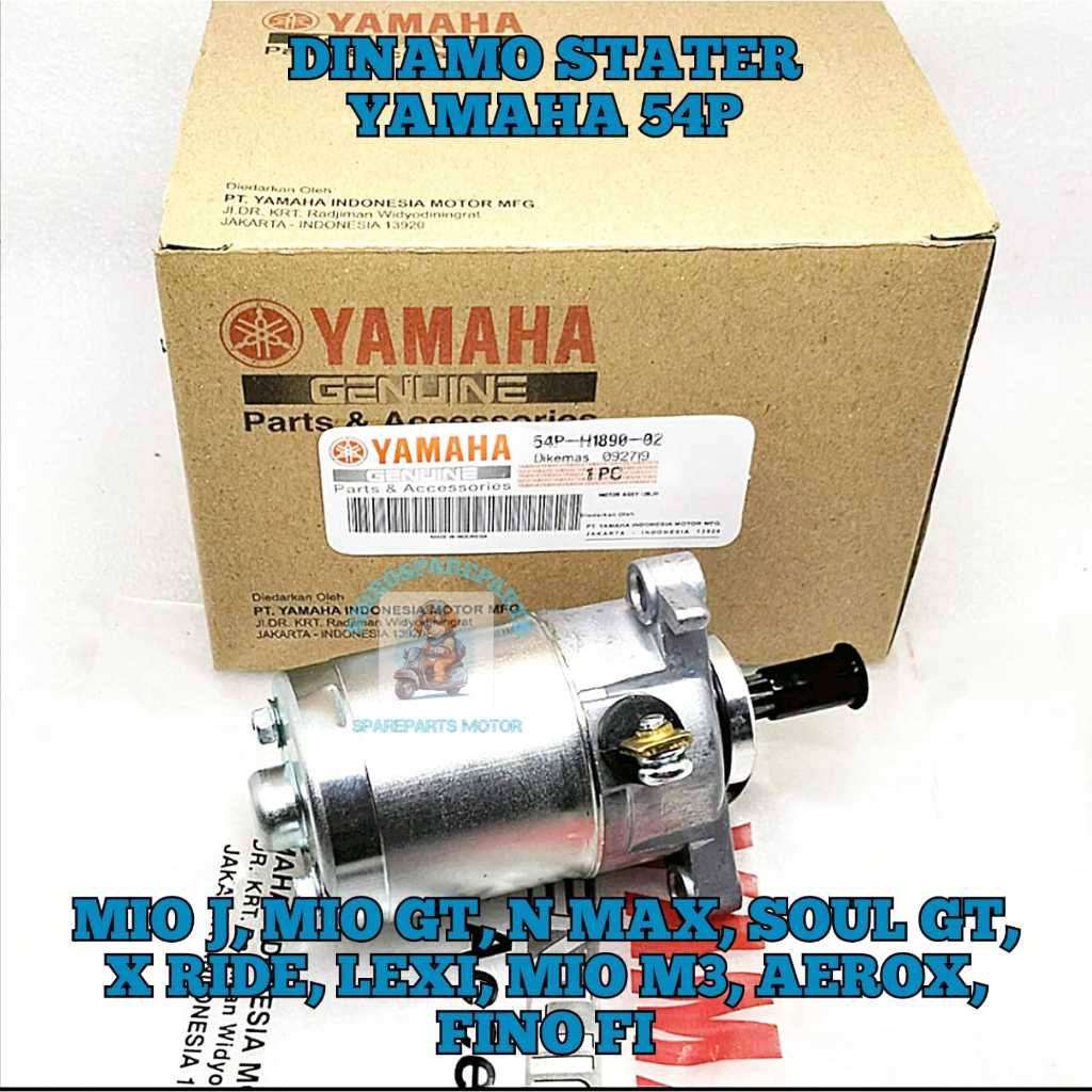Jual DINAMO STARTER 54P ASLI ORIGINAL Motor YAMAHA X Ride , FINO FI ...