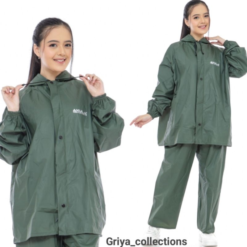 Jual Raincoat AKULA, Jas Hujan Anti Rembes Setelan Baju Celana Pria wanita Dewasa | Shopee Indonesia