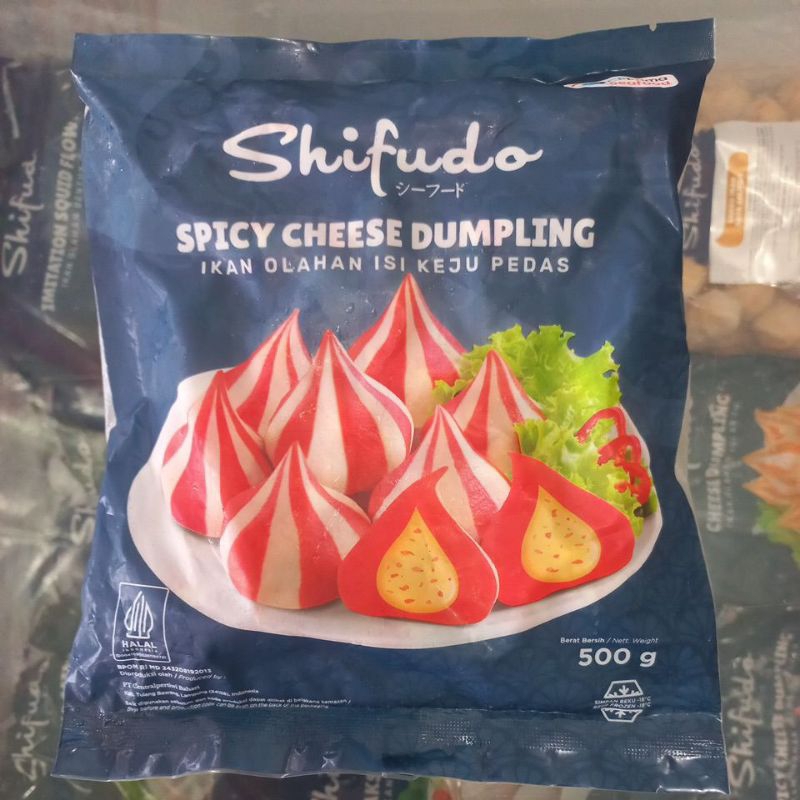 Jual Shifudo Spicy Cheese Dumpling Ikan Olahan isi Keju Pedas 500g ...