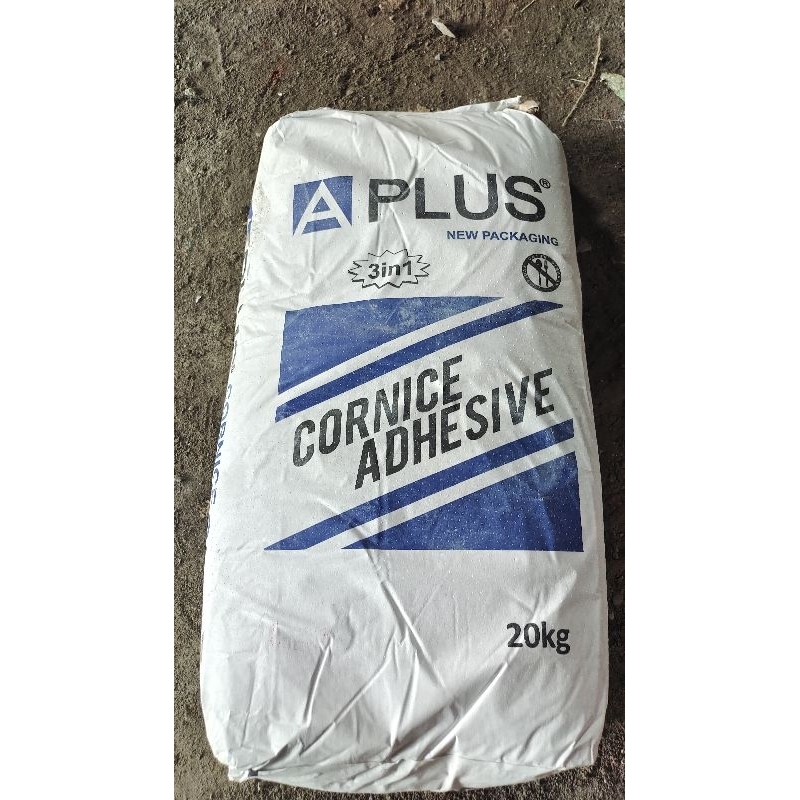 Jual Cornice A-plus eceran / repack 1kg. bubuk gypsum. cornice gypsum ...