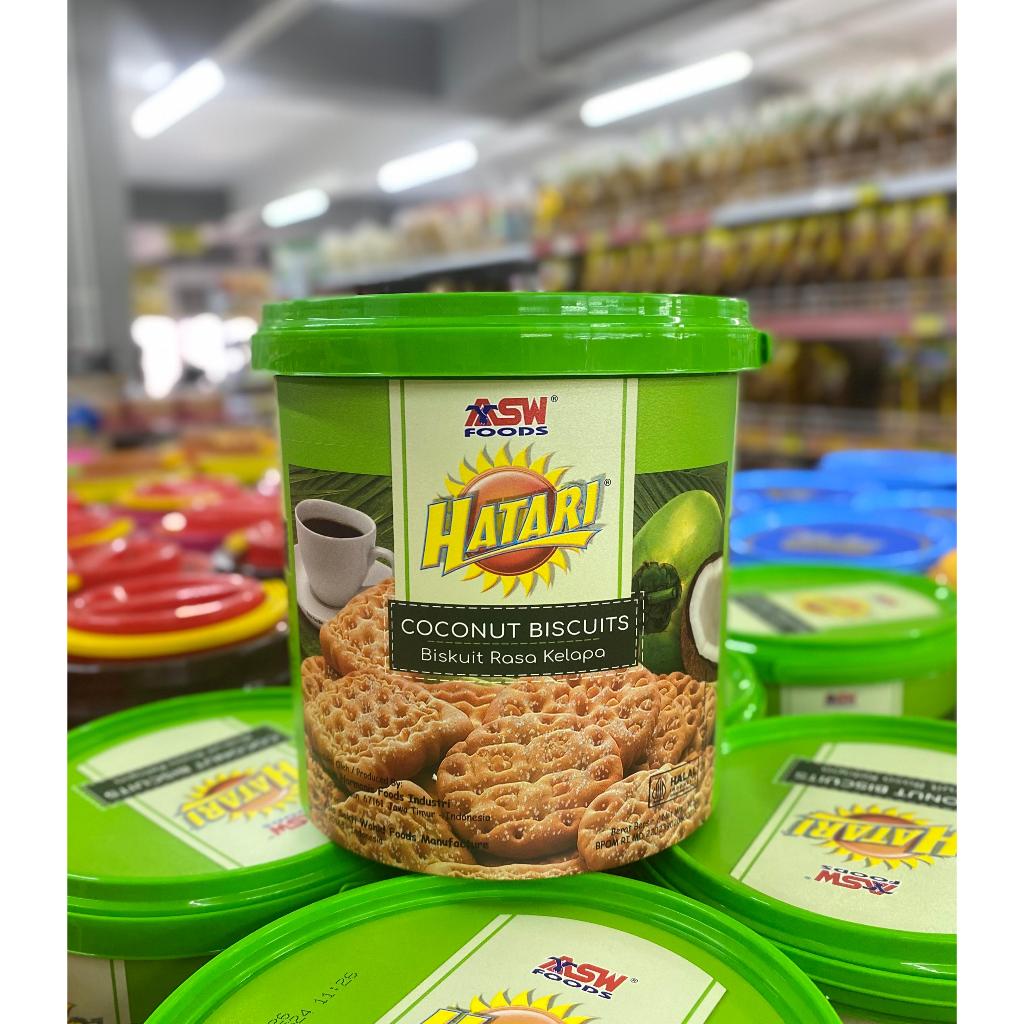 Jual Roti Kaleng Hatari Coconut Biscuit Edisi Lebaran 325 Gram | Shopee ...