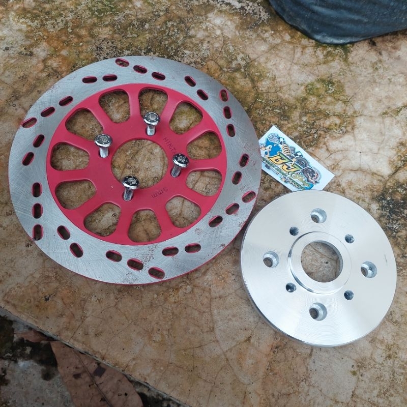Jual Plendes Adaptor Cakram Belakang Bebek Tromol Kecil Set Disc Cakram ...