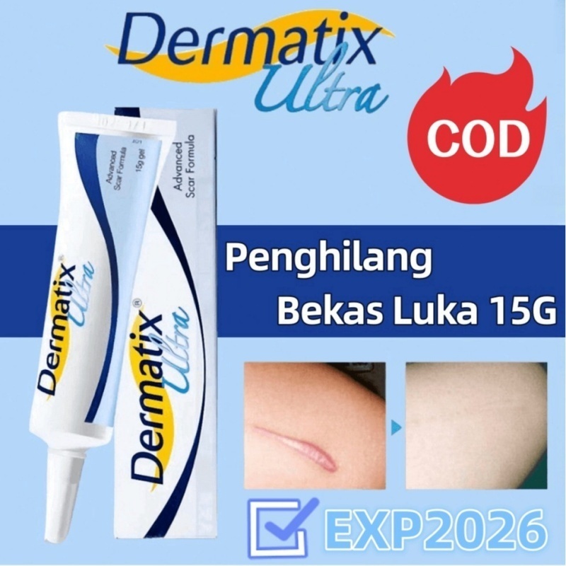 Jual ⭐100% ORI⭐Dermatix Ultra Gel 15GR Salep Penghilang Luka Penghilang ...