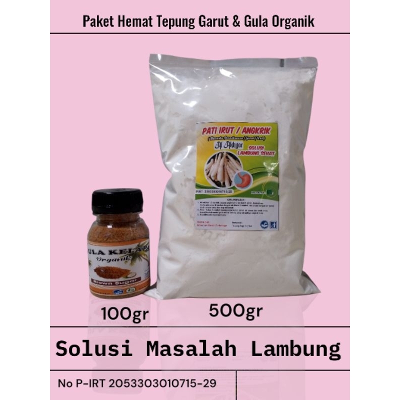 Jual TEPUNG PATI GARUT/IRUT ORIGINAL ASLI KUALITAS PREMIUM 500GR ...