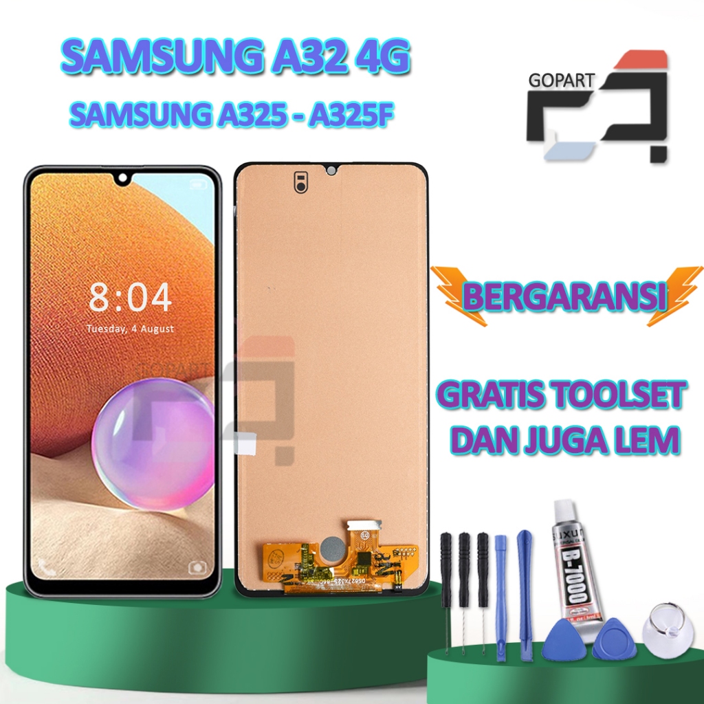 Jual LCD SAMSUNG GALAXY A32 4G / A325 / A325F FULLSET TOUCHSCREEN FREE TOOLSET+LEM | Shopee ...