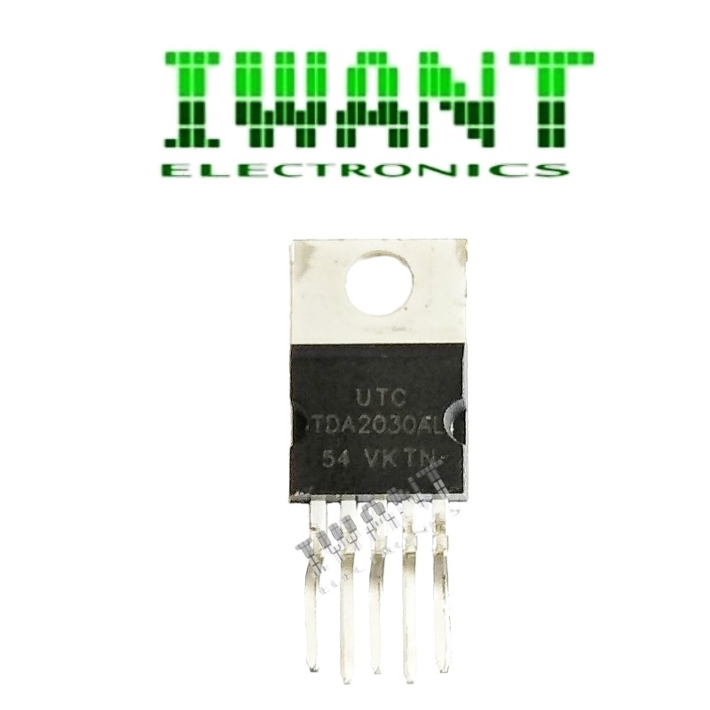Jual TDA2030 TDA2030A ORIGINAL IC AUDIO AMPLIFIER IC TDA2030AL TDA ...