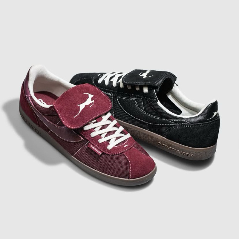 Jual [ORIGINAL] Sepatucompass Tribune Home (Black) / Away (maroon ...