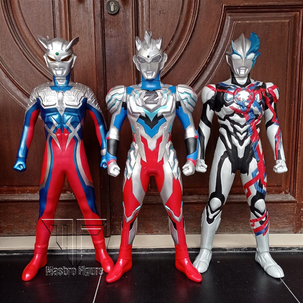 Jual Bandai Action Figure Ultraman Zero Z Alpha Edge Blazar With Led dan Sound Big Size 81 cm ...