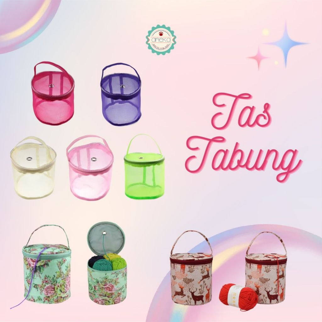 Jual ANEKA - Tas Benang Rajut / Crochet Knitting Yarn Storage Bag ...