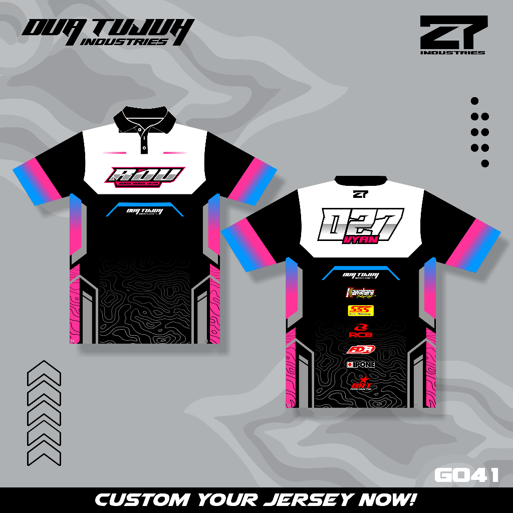 Jual JERSEY RACING, JERSEY PRINTING, JERSEY CUSTOM BISA UBAH NAMA DAN ...