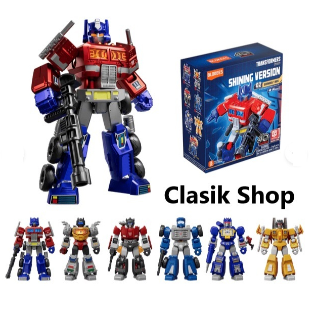 Jual Blokees Transformers Shining Version 02 1985 Optimus Prime ...