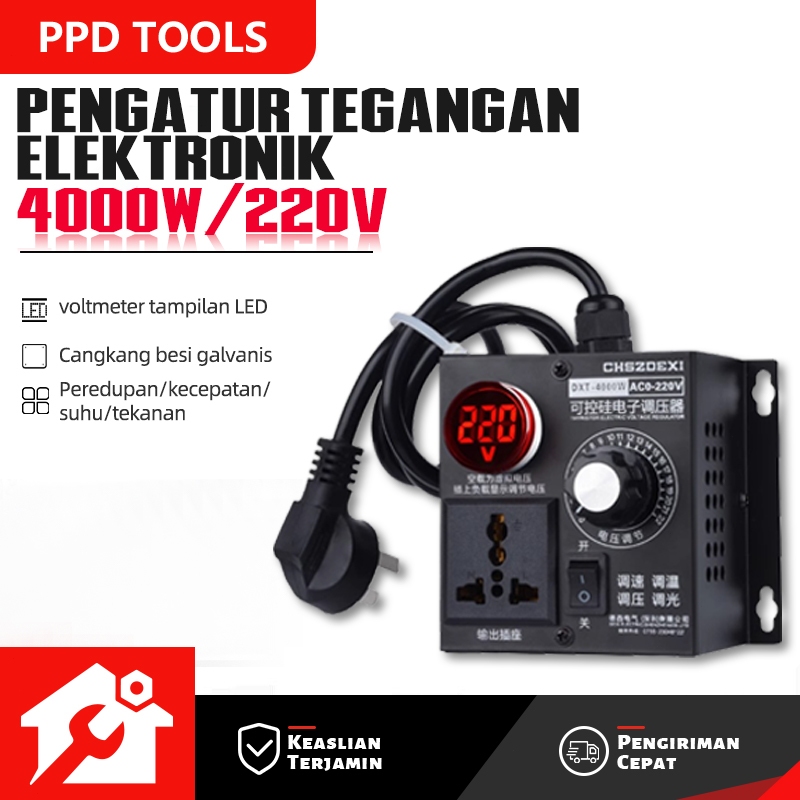Jual PPD 4000W Regulator Voltase Elektronik Thyristor Daya Tinggi ...