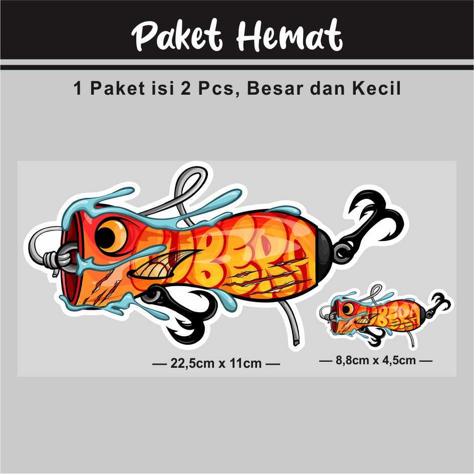 Jual Stiker Mancing Cutting Untuk Box Lure Tackle Kotak Pancing Murah ...