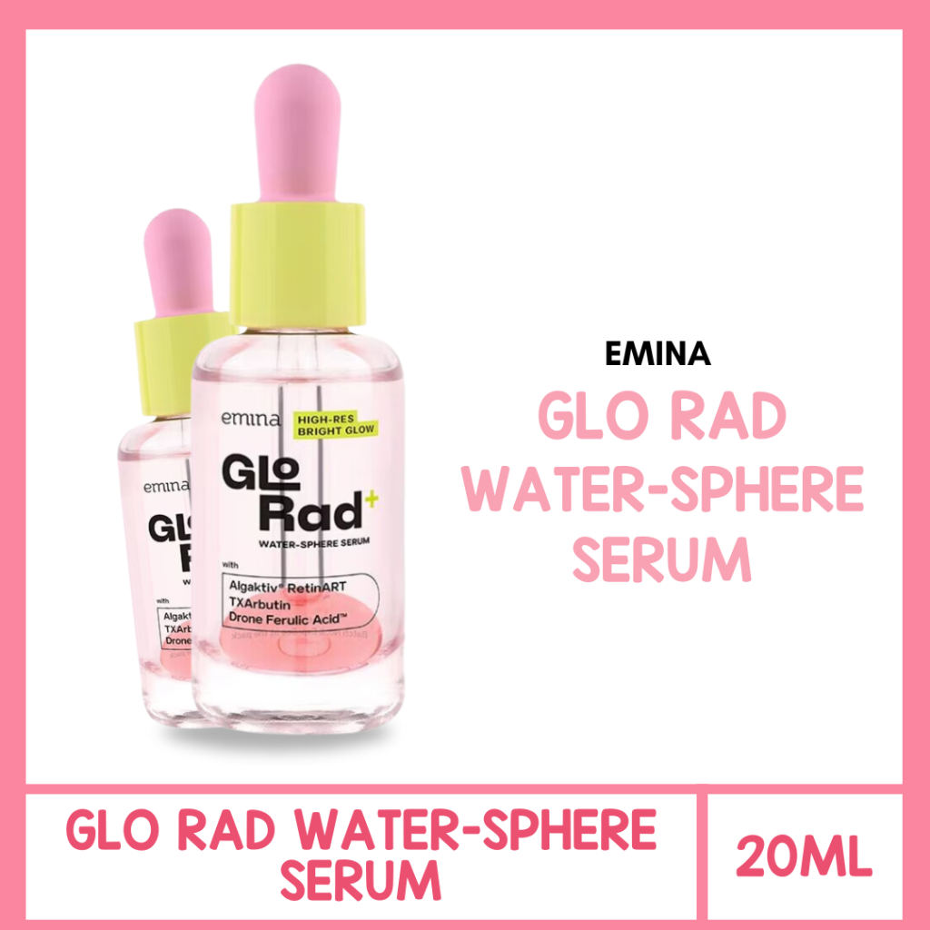 Jual Emina Glo Rad Water Sphere Serum 20ml | Shopee Indonesia