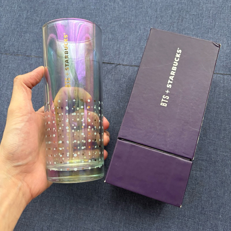 Jual Official Limited Edition BTS x Starbucks Korea Glass | Shopee ...
