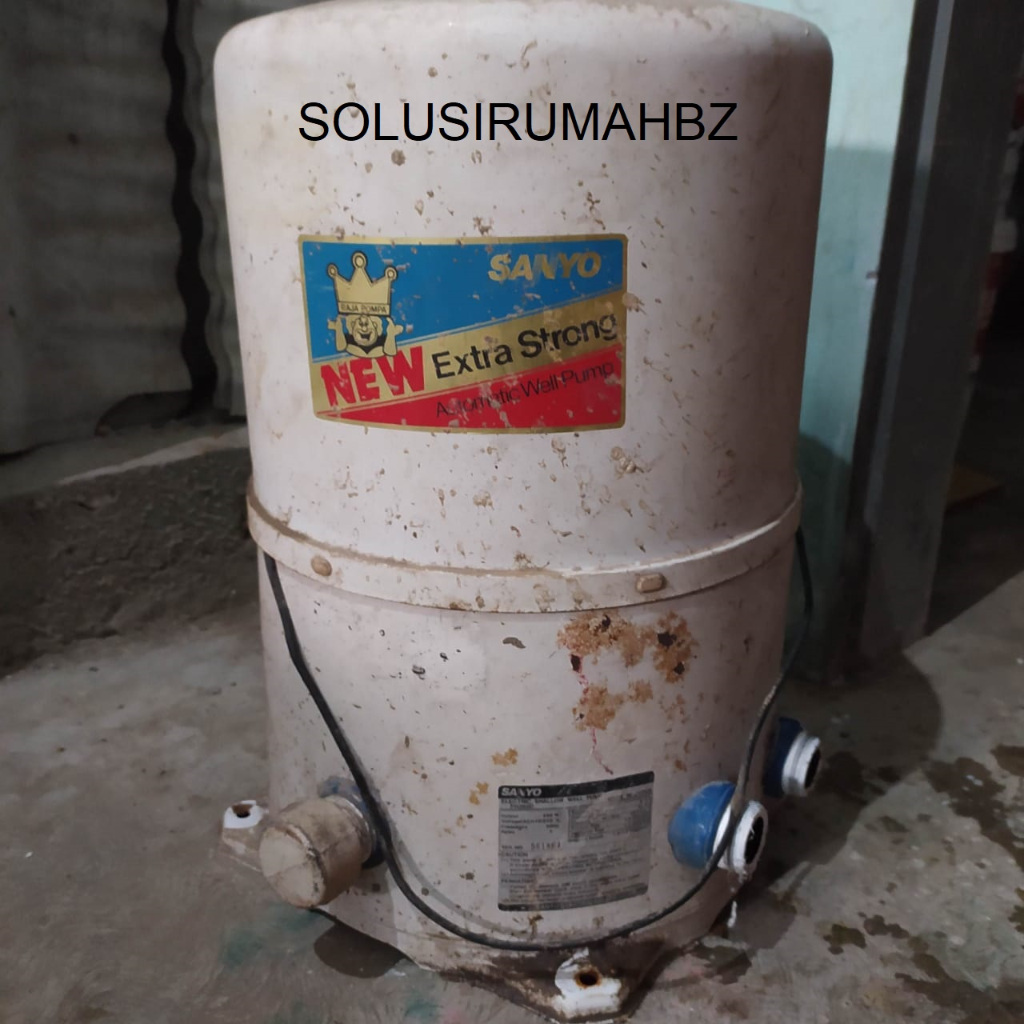 Jual POMPA SANYO BEKAS rusak SUPER JAPAN ASLI pompa air otomatis SANYO ...