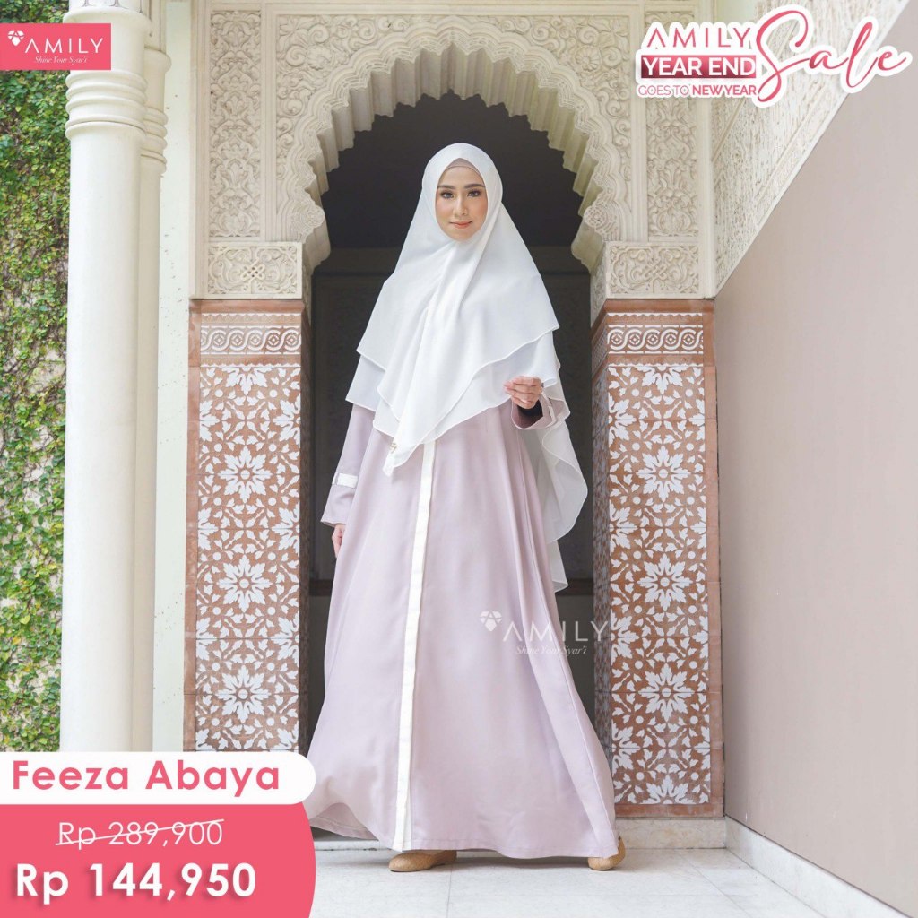 Jual FEEZA ABAYA AMILY HIJAB GAMIS SYARI MURAH CANTIK BAJU BUSANA ...