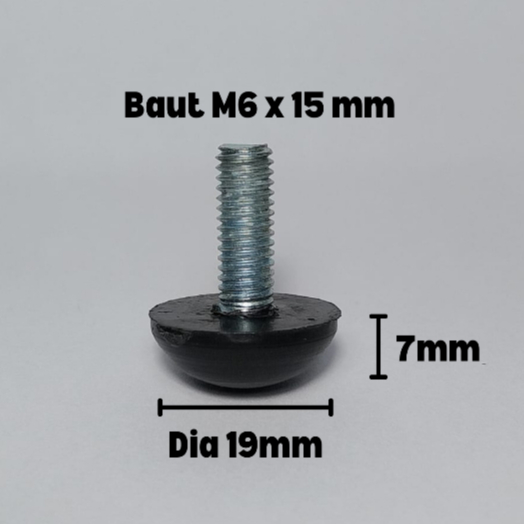 Jual Adjuster / Adjustable Glide / Baut Alas Kaki Meja dan Kursi M6 x ...