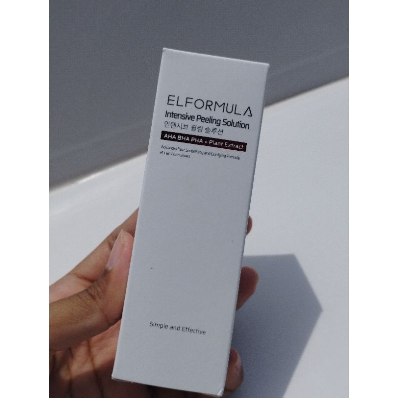 Jual Elformula Intensive Peeling Solution NEW ORIGINAL | Shopee Indonesia