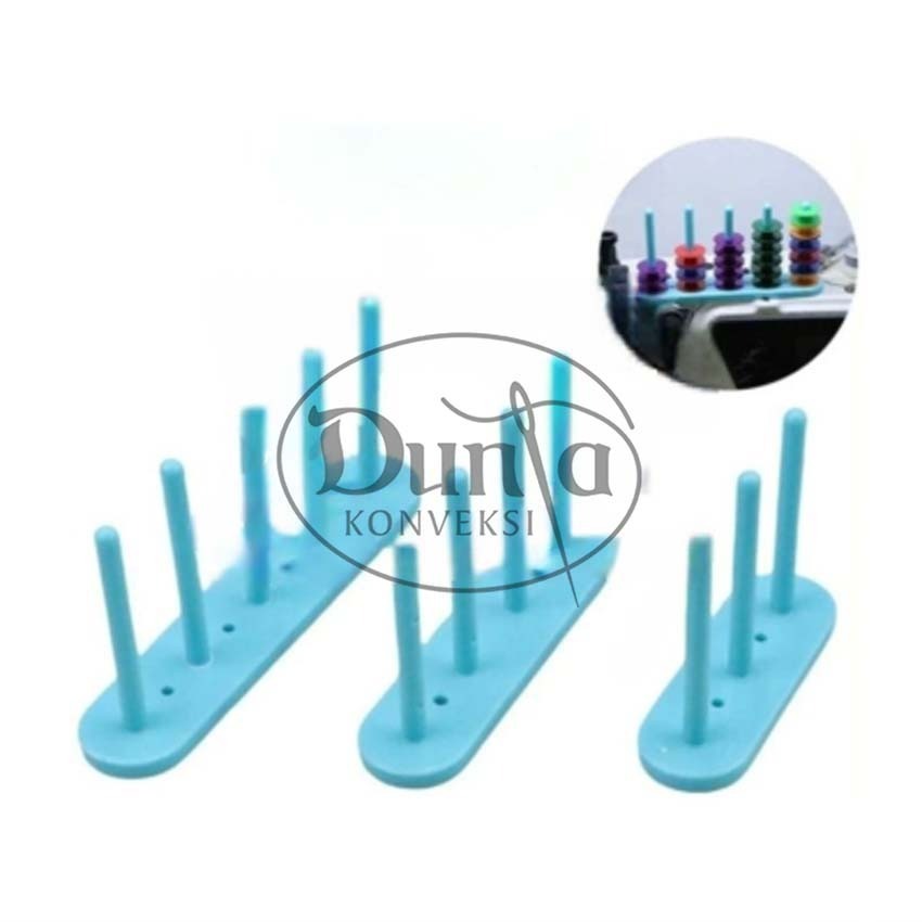 Jual Tiang Spul Portable Rak Tempat Spull Magnet Spool Organizer Mesin ...