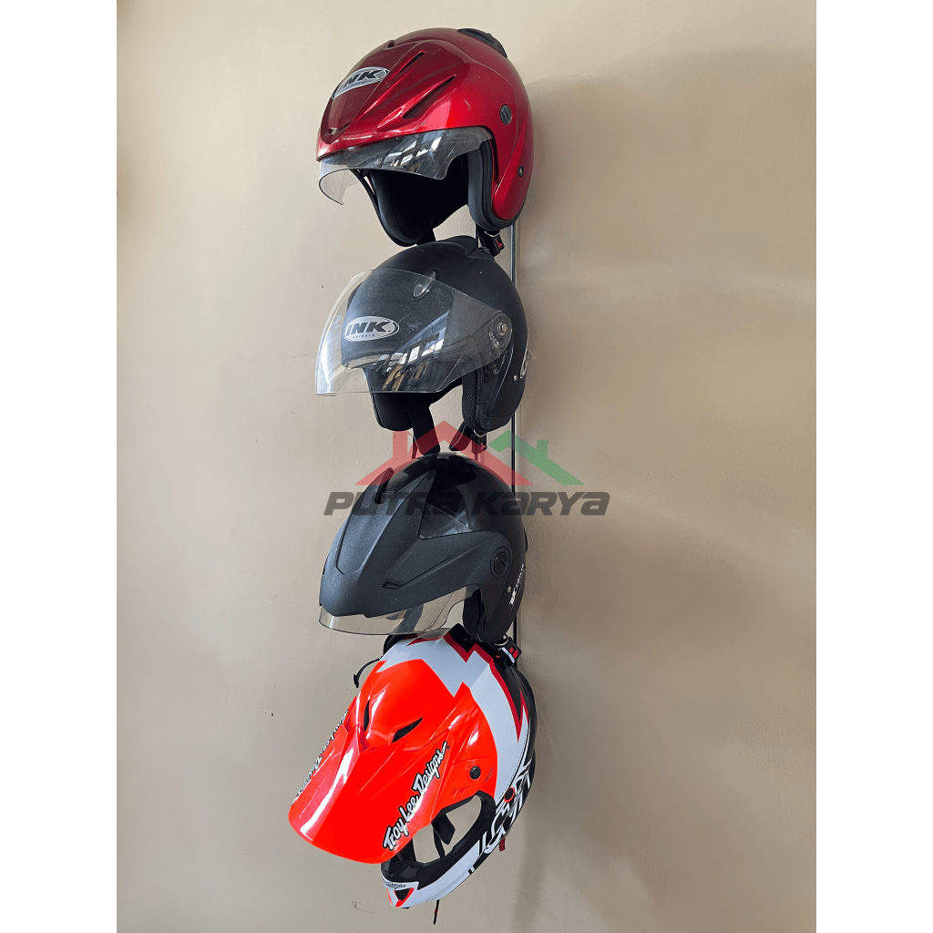 Jual Rak Helm / Gantungan Helm / Rak Gantung Helm Besi / Minimalis ...