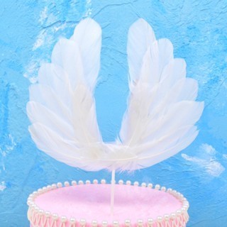 Jual HBD Topper hbd Sayap Malaikat Angel Wings Fur Dekorasi Hiasan Kue ...