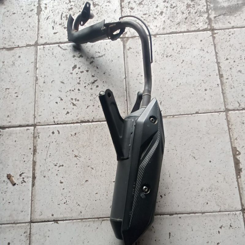 Jual knalpot standar BEAT DELUXE K1A / GENIO 2020-2024 Original Copotan ...