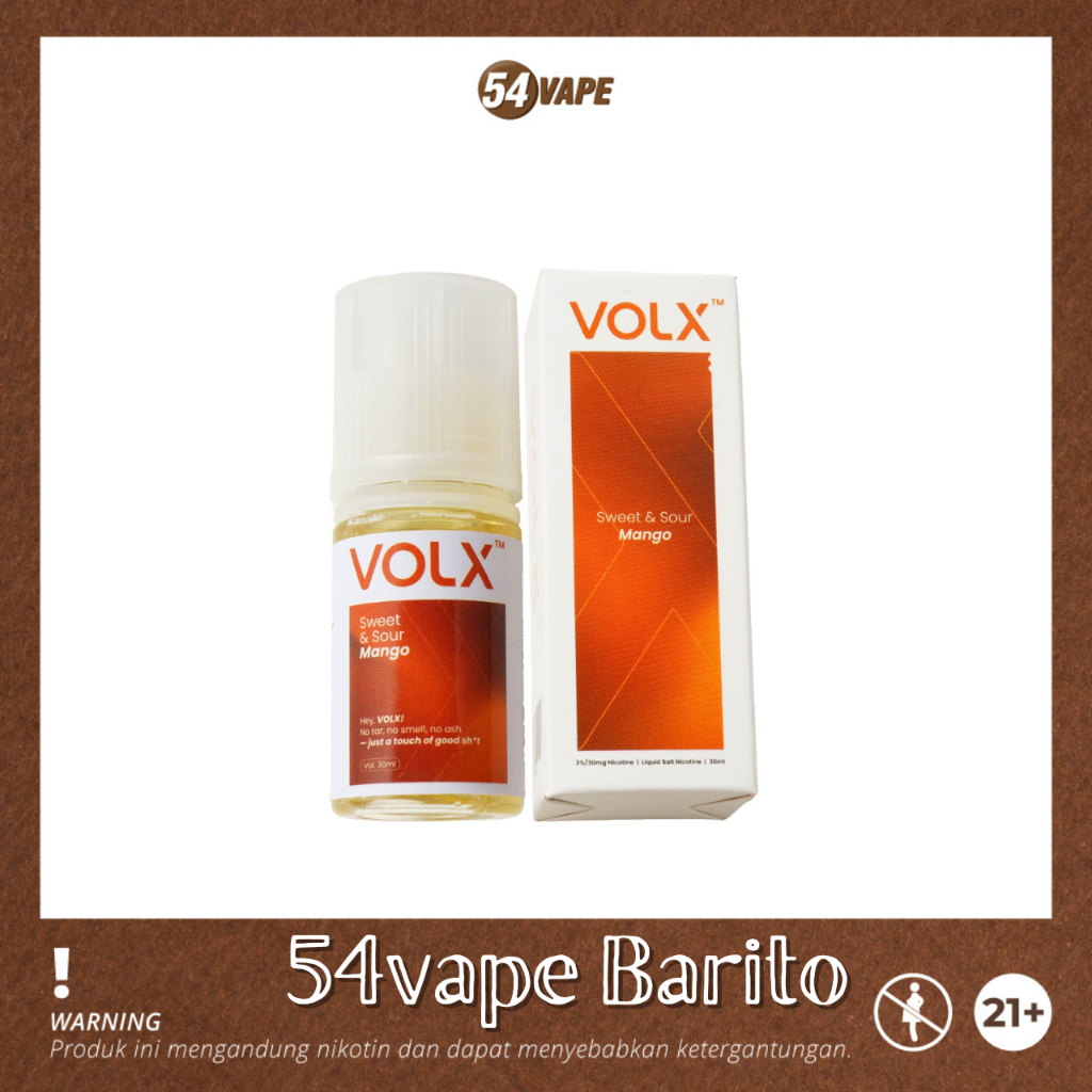 Jual VOLX Sour Mango Salt Nic 30ml 30mg | Shopee Indonesia