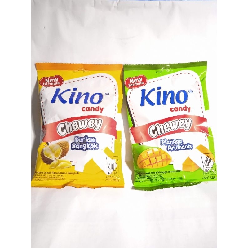 Jual KINO Permen Kino Rasa Durian dan Mangaa 125g | Shopee Indonesia