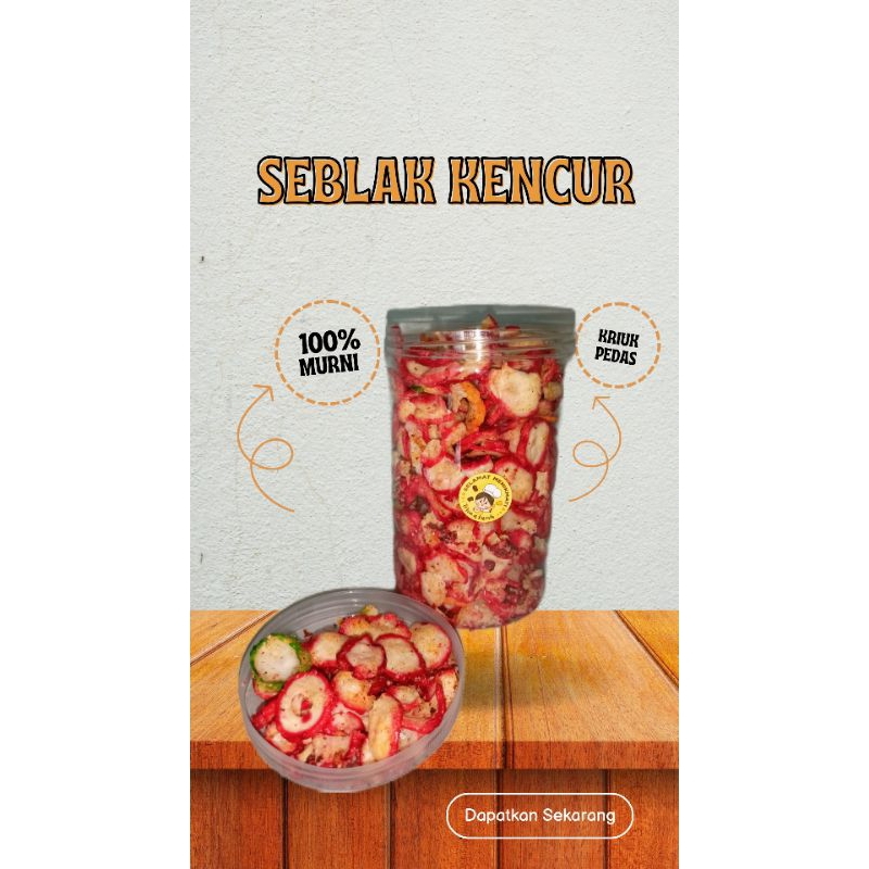 Jual Snack Free toples kripik seblak - usus krispy - marning pedas ...