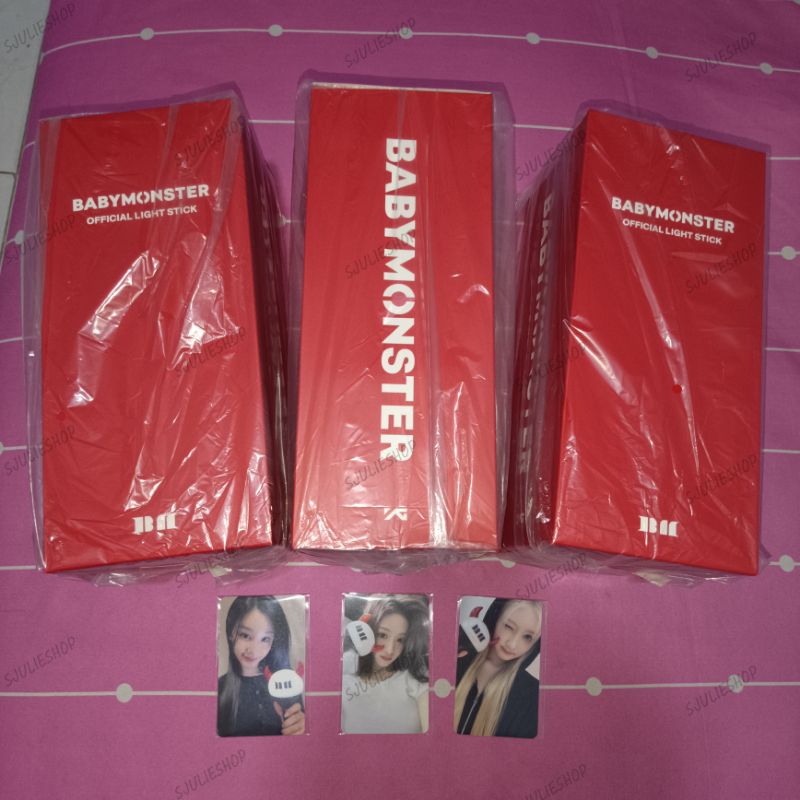 Jual BABYMONSTER MONSTIEZ BAEMON BLACKPINK OFFICIAL LIGHTSTICK VER. 2 ...