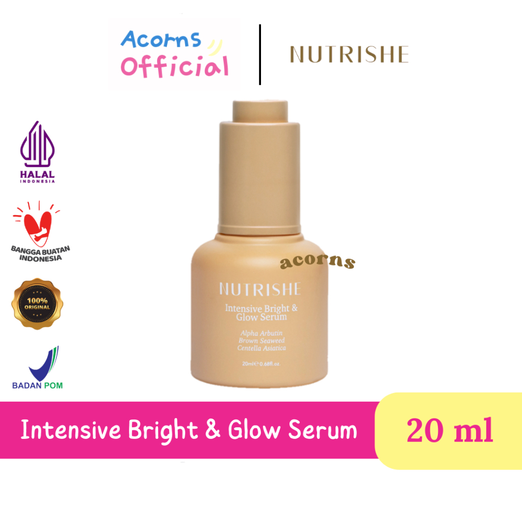 Jual NUTRISHE Intensive Bright & Glow Serum 20ml | Shopee Indonesia