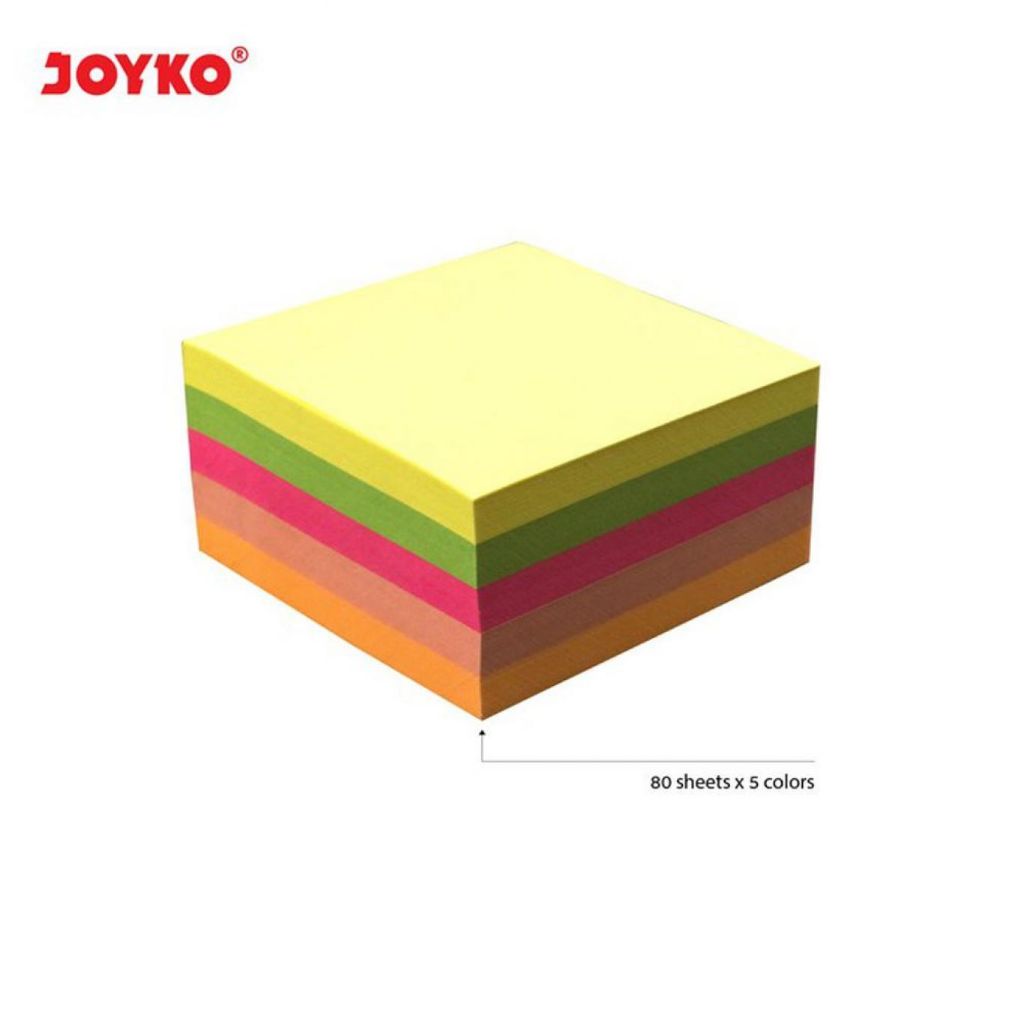 Jual JOYKO STICKY NOTES 5 WARNA WARNA WARNI/MEMO NOTE | Shopee Indonesia