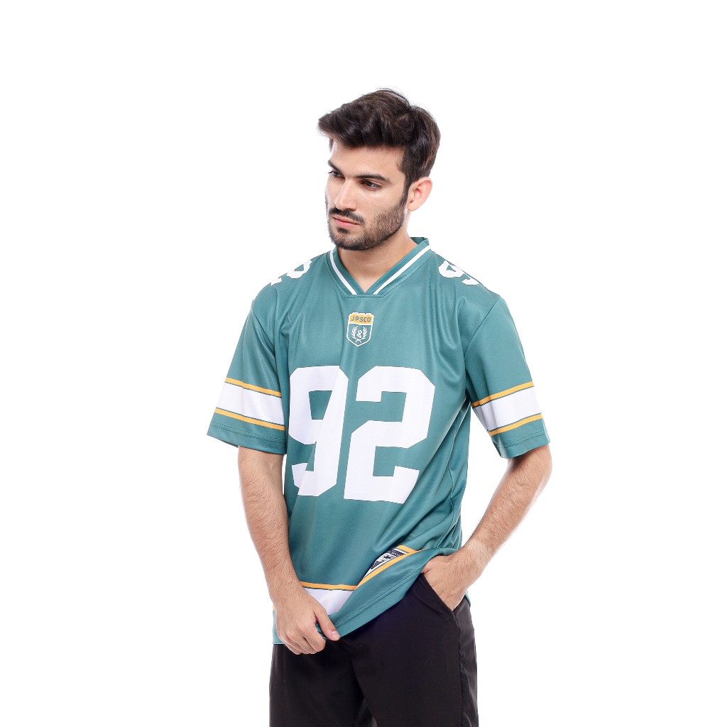 Jual SPEEDWEAR Jersey Series Number 92 Warna Hijau Terbaru Bahan Dryfit ...