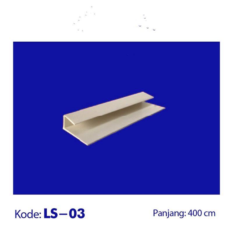 Jual Lis tutup plafon PVC Lis Pvc plafon PVC Lis coklat Lis putih ...