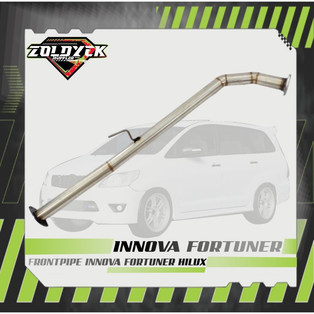 Jual FRONTPIPE INNOVA REBORN 2GD - INNOVA 2KD - FORTUNER VNT VRZ ...