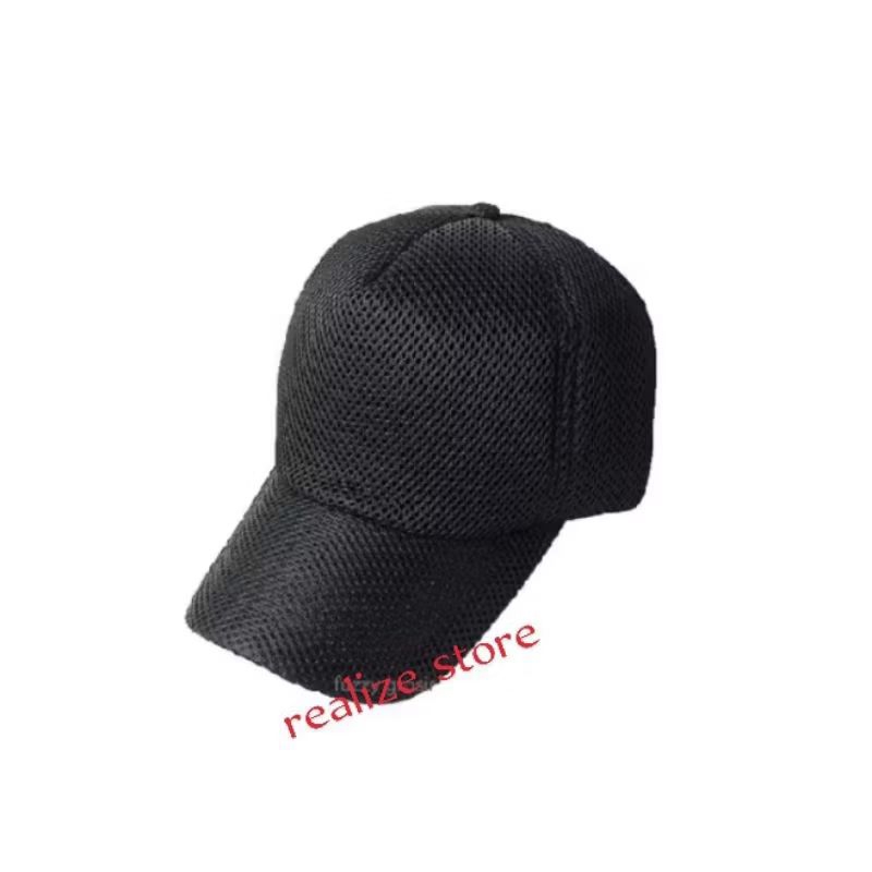 Jual TOPI DOUBLE MES POLOS WARNA HITAM PRIA WANITA TERMURAH. | Shopee ...