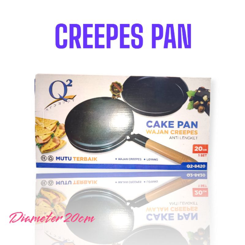 Jual Crepes Pan / Wajan Kwalik / Wajan Crepes | Shopee Indonesia