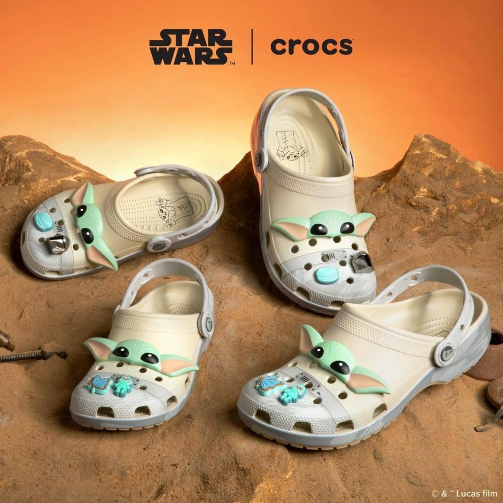 Jual Crocs Star Wars Grogu Classic CLog Kids dan Dewasa | Shopee Indonesia