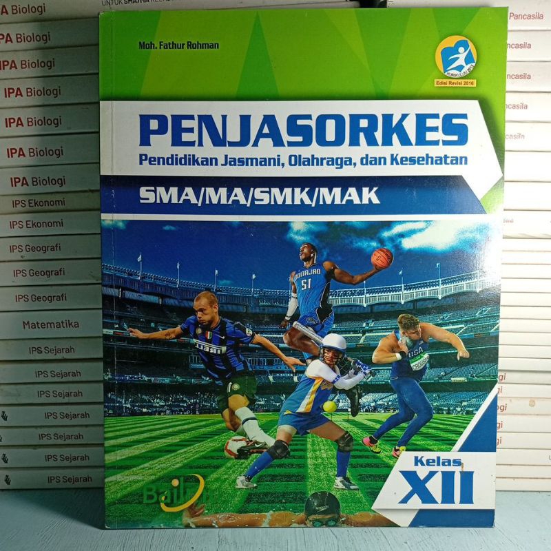Jual Buku Original PENJASORKES,Pendidikan Jasmani, Olahraga, dan Kesehatan untuk SMA/MA/SMK/MAK ...