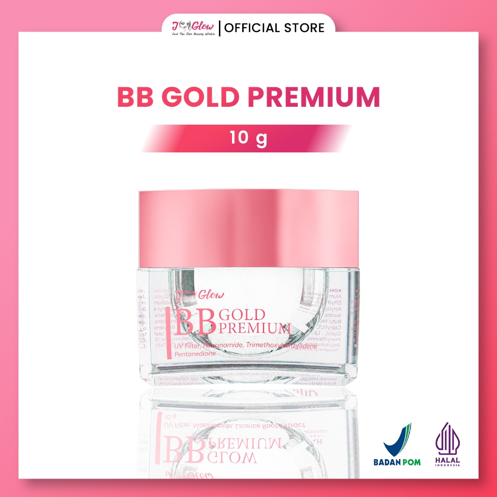 Jual J-Glow - BB Gold Premium - BB Cream Untuk Melembapkan dan ...