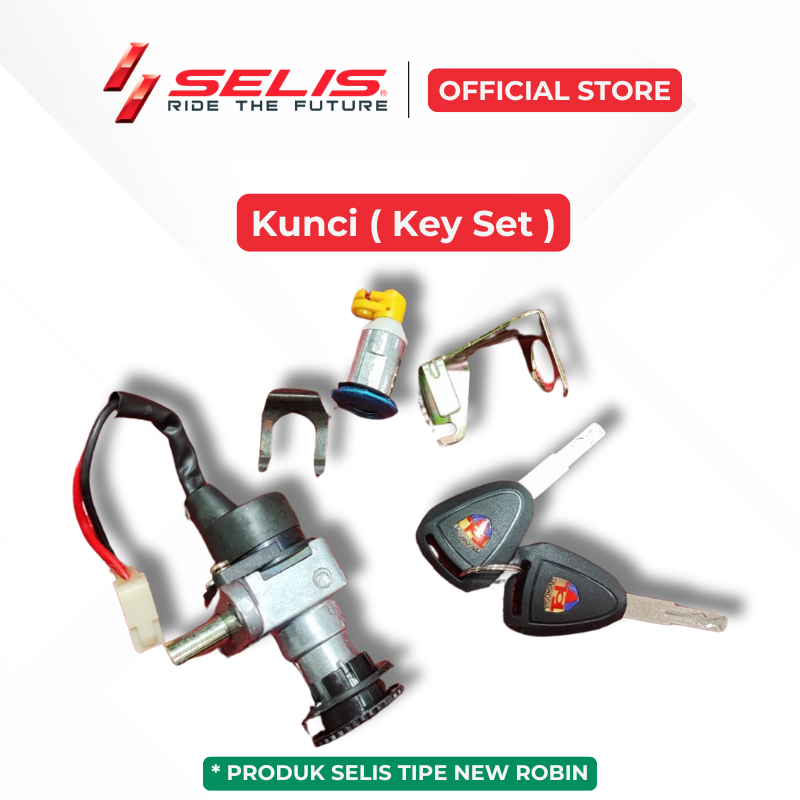 Jual SELIS - Kunci Set Motor Listrik New Robin ( Key Set / Ignation ...