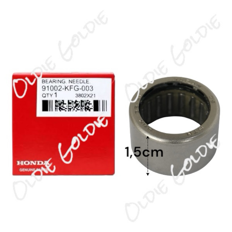 Jual 91002-KFG-003 Laher Bambu Pulley CVT Bearing Needle 22X29X18 PCX ...