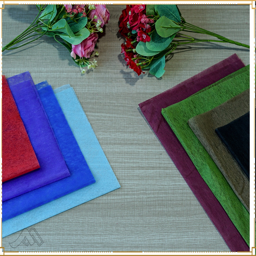 Jual [ 28 PCS ] Flower Wrapping Tissue Polos Kertas Buket Bunga Kertas ...