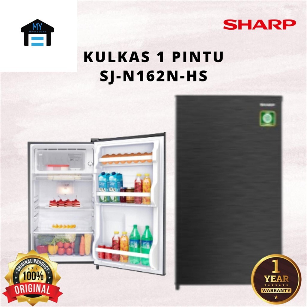 Jual KULKAS SHARP 1 PINTU (SJ 162 NHS) | Shopee Indonesia