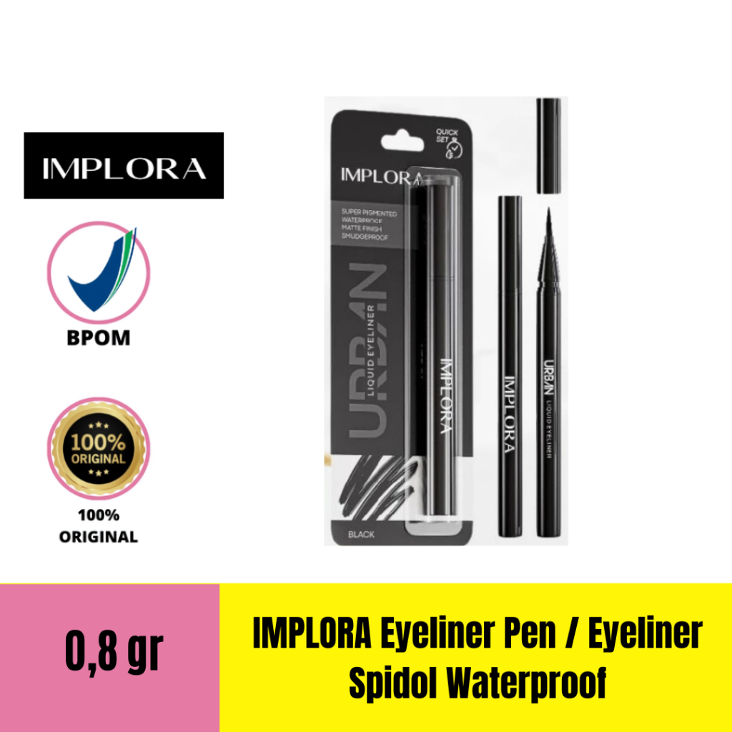 Jual Implora Urban Liquid Eyeliner | Shopee Indonesia