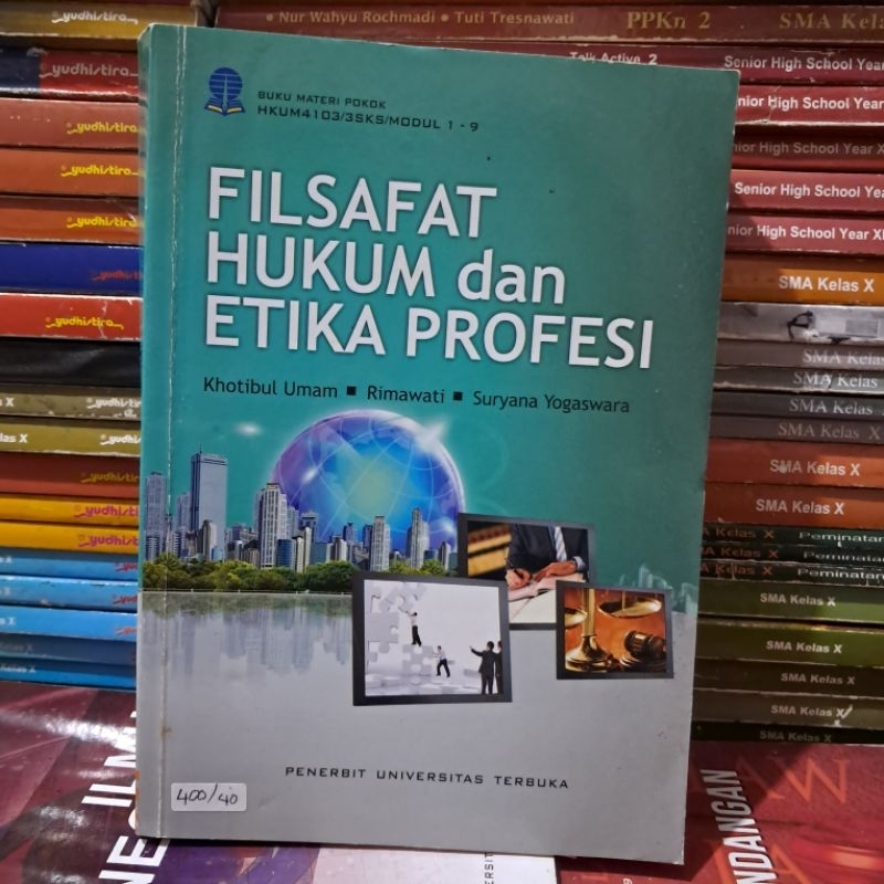Jual buku bekas ori ut FILSAFAT HUKUM DAN ETIKA PROFESI BY. KHOTIBUL ...